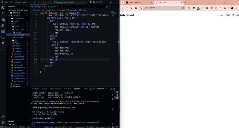 Saurabh Yadav on LinkedIn: #webdevelopment #reactjs #shadcnui #jobboard ... Saurabh Yadav on LinkedIn: #webdevelopment #reactjs #shadcnui #jobboard ...