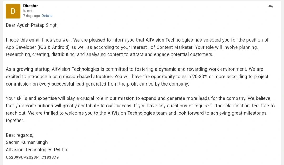 Ayush Pratap Singh on LinkedIn: #androiddev #altvisiontech #contentcreator Ayush Pratap Singh on LinkedIn: #androiddev #altvisiontech #contentcreator