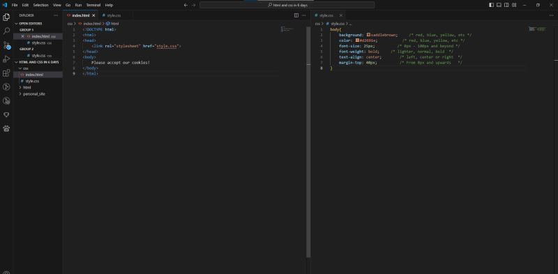 My 4-day HTML & CSS journey with Scrimba | Bibek Panda posted on the ... My 4-day HTML & CSS journey with Scrimba | Bibek Panda posted on the ...