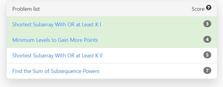 My experience in LeetCode Contest 127 | seema . posted on the topic ... My experience in LeetCode Contest 127 | seema . posted on the topic ...