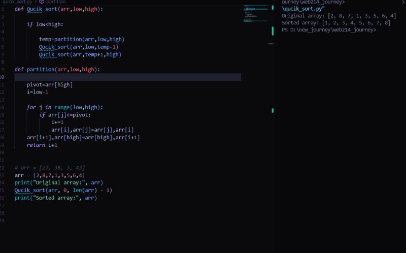 Hani Thakkar on LinkedIn: #quicksort #datastructures #algorithms # ... Hani Thakkar on LinkedIn: #quicksort #datastructures #algorithms # ...