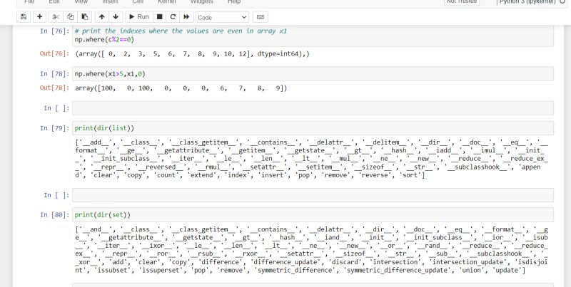 Pavan Kumar on LinkedIn: task 34 practiced numpy task35 revised all ... Pavan Kumar on LinkedIn: task 34 practiced numpy task35 revised all ...