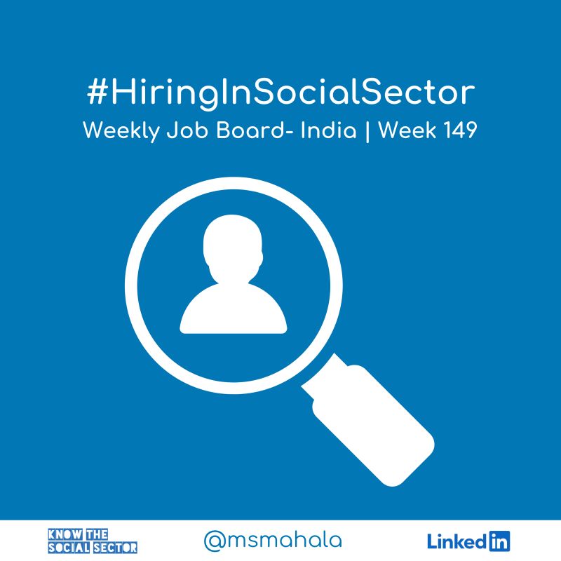 M S Mahala on LinkedIn: #hiringinsocialsector #hiring #hiringnow # ... M S Mahala on LinkedIn: #hiringinsocialsector #hiring #hiringnow # ...