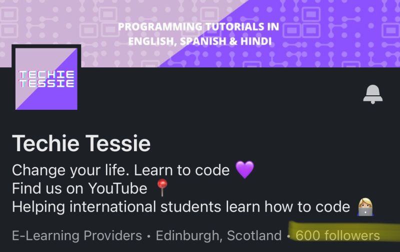 Techie Tessie on LinkedIn: #techietessie #coding #programming # ... Techie Tessie on LinkedIn: #techietessie #coding #programming # ...