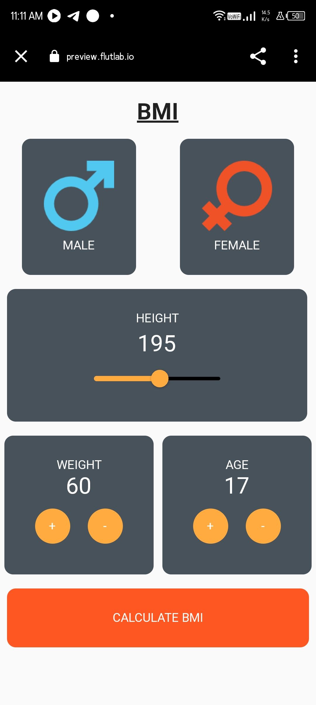 Pankaj Gupta on LinkedIn: #flutter #firebase #appdeveloper #bmi #flutlab Pankaj Gupta on LinkedIn: #flutter #firebase #appdeveloper #bmi #flutlab