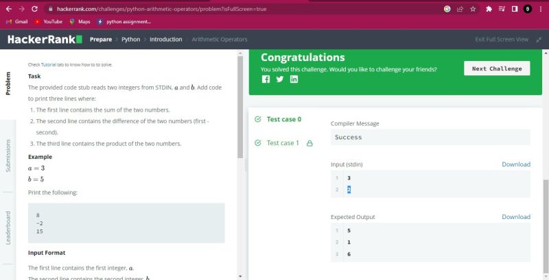 completed assignment 10 python Hackerrank assessment with the help of ... completed assignment 10 python Hackerrank assessment with the help of ...