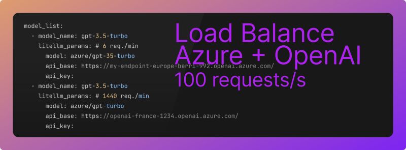 Ishaan Jaffer on LinkedIn: LiteLLM v1.7.7 ⚡️ LiteLLM Router can now ... Ishaan Jaffer on LinkedIn: LiteLLM v1.7.7 ⚡️ LiteLLM Router can now ...
