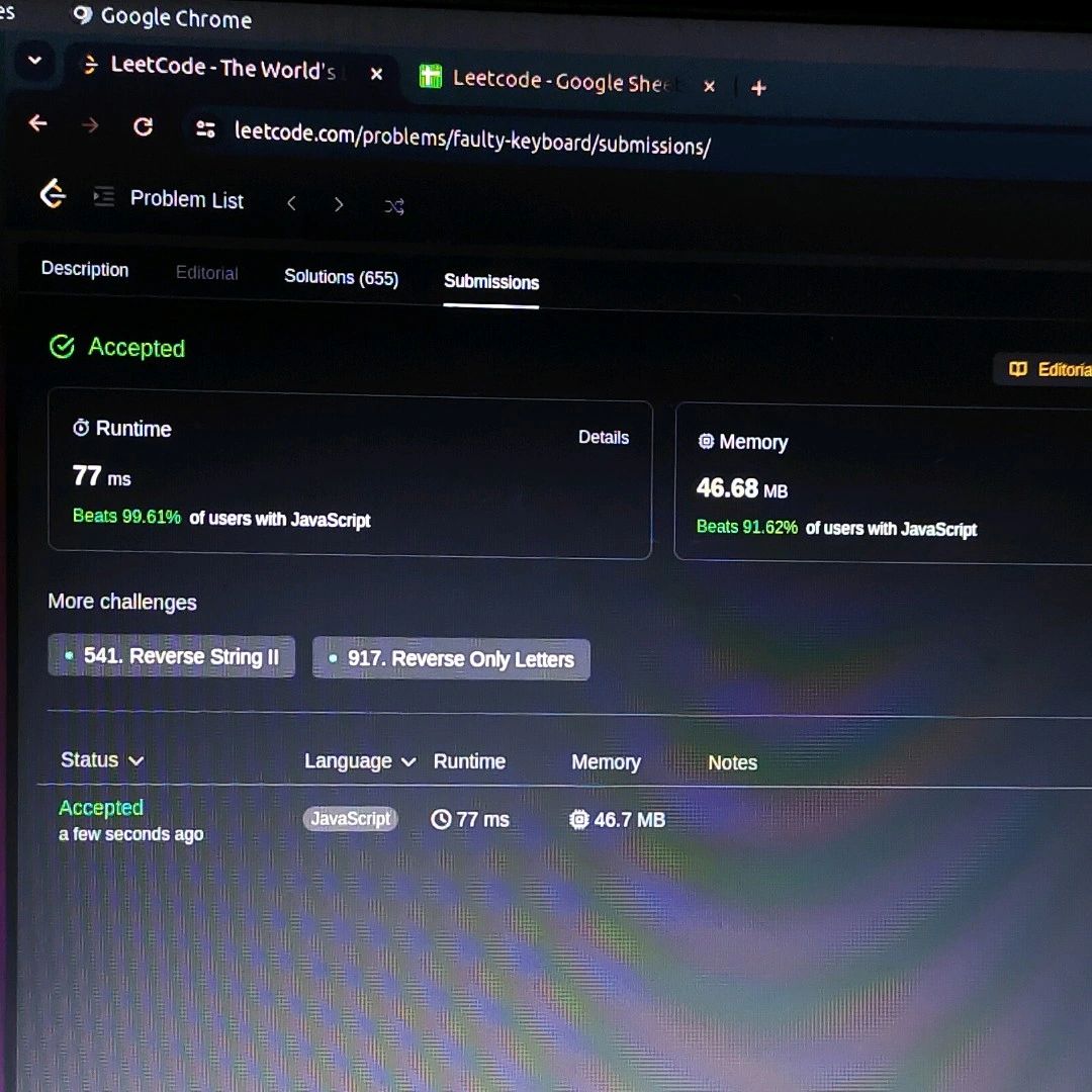 Nishant The Programmer on LinkedIn: #100daysleetcodechallenge Nishant The Programmer on LinkedIn: #100daysleetcodechallenge