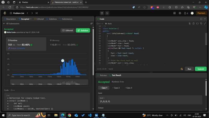 Mehul Lunia on LinkedIn: #100daysofcode #leetcode #linkedlists # ... Mehul Lunia on LinkedIn: #100daysofcode #leetcode #linkedlists # ...