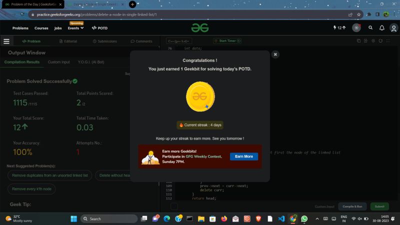 Kunal Wadhai on LinkedIn: #dailystreak #lovebabbar #geeksforgeeks #dsa ... Kunal Wadhai on LinkedIn: #dailystreak #lovebabbar #geeksforgeeks #dsa ...