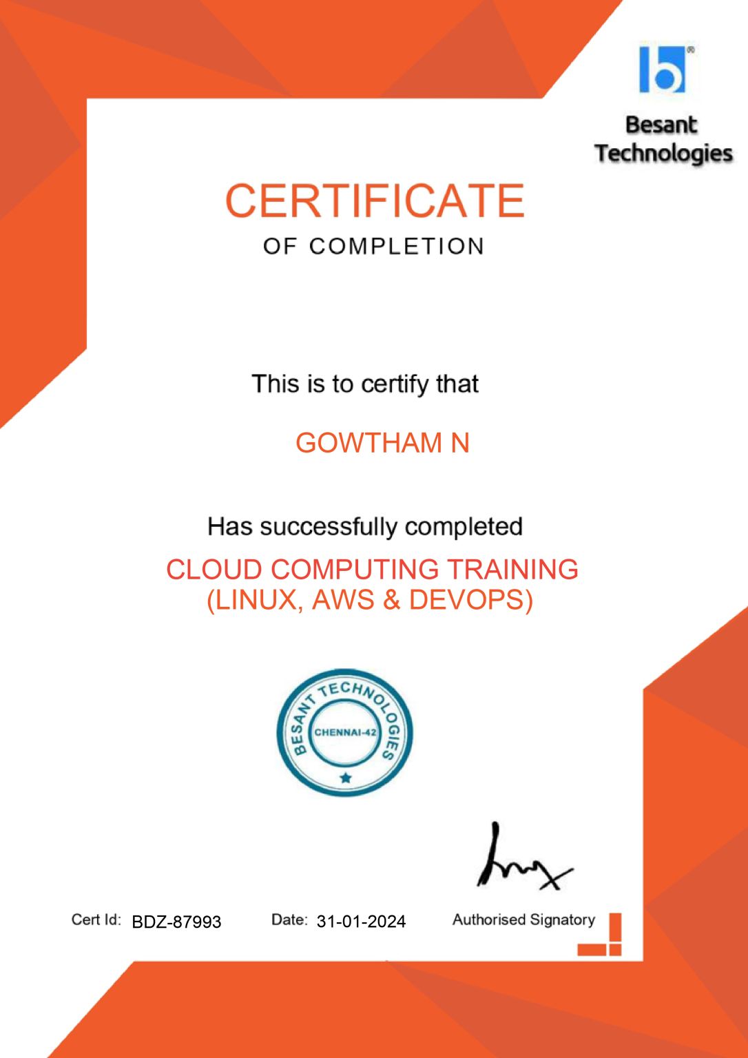 Gowtham N on LinkedIn: #aws #linux #devops #cloudcomputing # ... Gowtham N on LinkedIn: #aws #linux #devops #cloudcomputing # ...