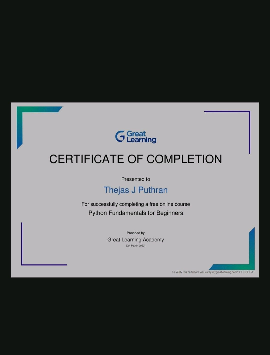 Thejas J Puthran on LinkedIn: #python #pythonprogramming #pythoncoding Thejas J Puthran on LinkedIn: #python #pythonprogramming #pythoncoding