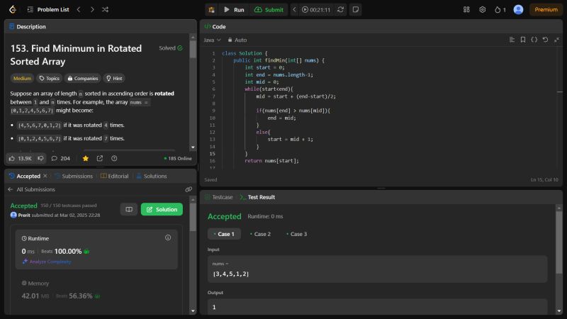 #leetcode #dsa #binarysearch #java #problemsolving #codingchallenge ... #leetcode #dsa #binarysearch #java #problemsolving #codingchallenge ...