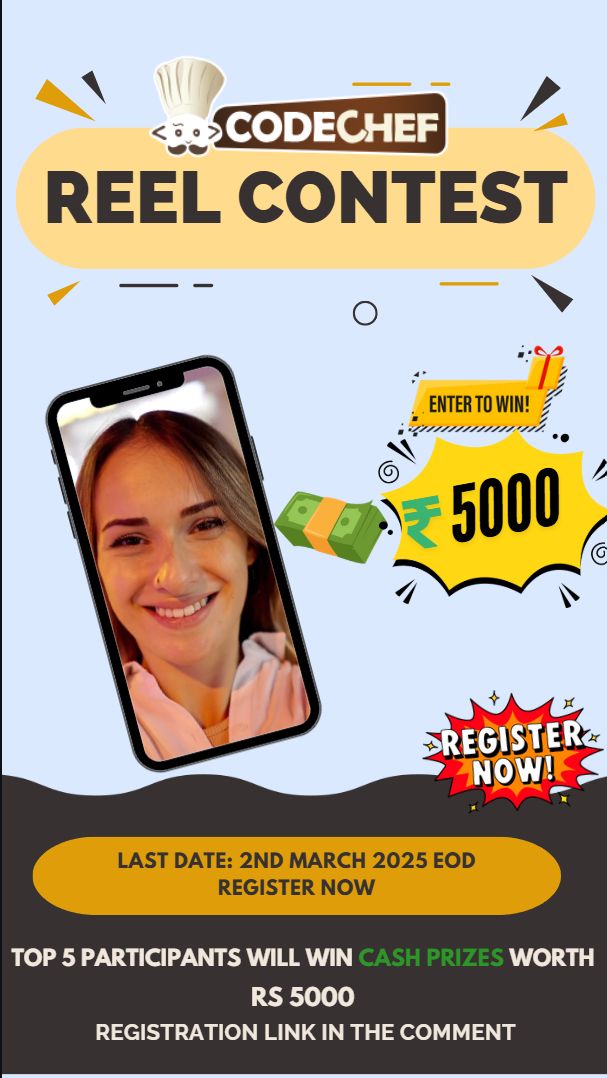 #mycodechefstory #codechef #codingcommunity #contest #mycodechefstory ... #mycodechefstory #codechef #codingcommunity #contest #mycodechefstory ...
