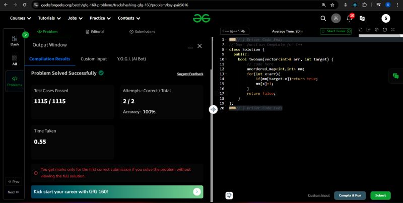 Sangram Bera on LinkedIn: #gfg160 #geekstreak2024 #gfg160 # ... Sangram Bera on LinkedIn: #gfg160 #geekstreak2024 #gfg160 # ...