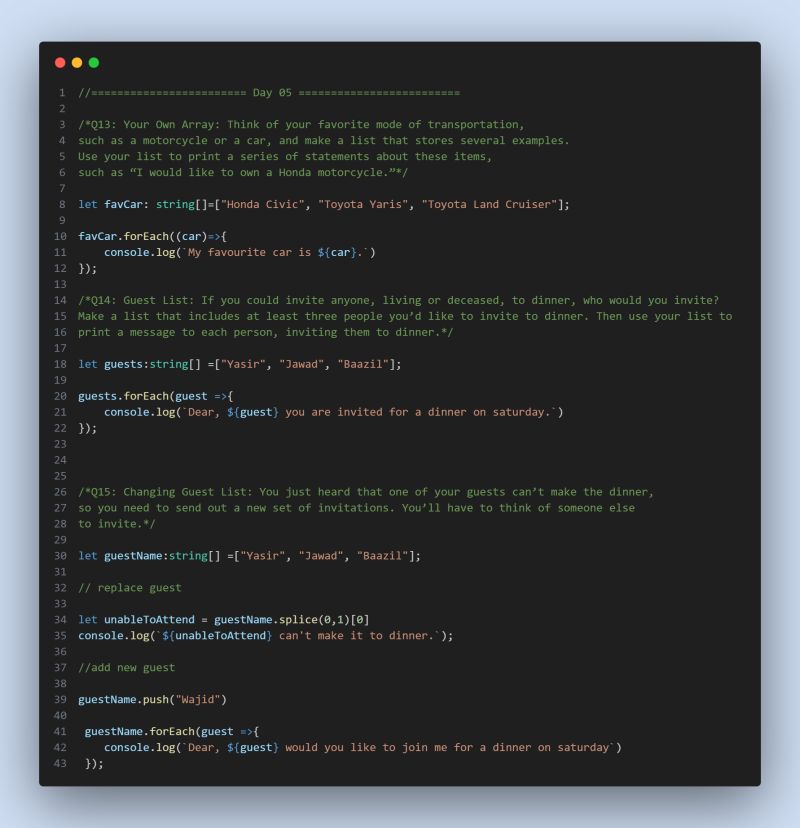 Ashfaque Ali Joyo on LinkedIn: Day 5 of my 100 days of coding challenge ... Ashfaque Ali Joyo on LinkedIn: Day 5 of my 100 days of coding challenge ...