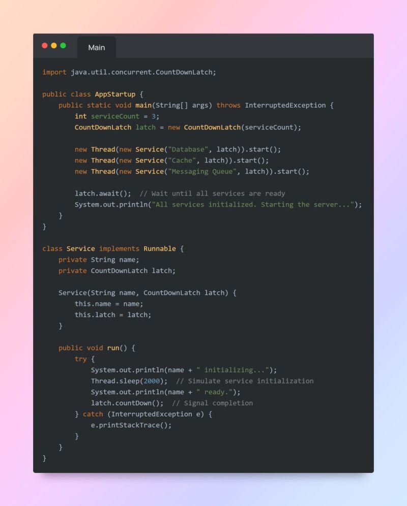#java #concurrency #multithreading #countdownlatch #coding… | Yasith ... #java #concurrency #multithreading #countdownlatch #coding… | Yasith ...