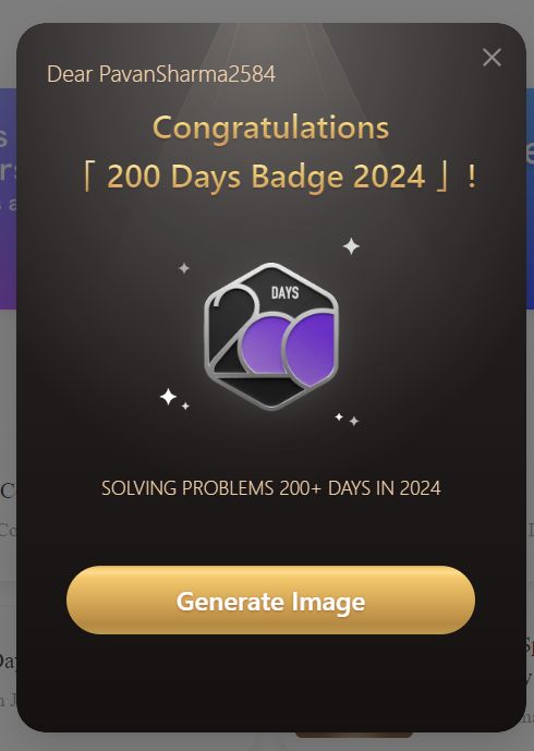 Pavan Kumar Sharma on LinkedIn: #leetcode #codingachievement ... Pavan Kumar Sharma on LinkedIn: #leetcode #codingachievement ...