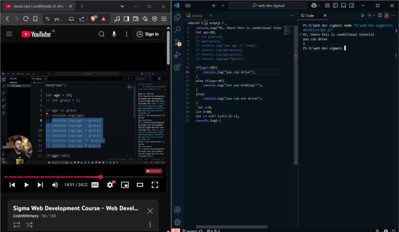 #webdevelopment #javascript #codejourney #learningeveryday | Sahaj Asim #webdevelopment #javascript #codejourney #learningeveryday | Sahaj Asim
