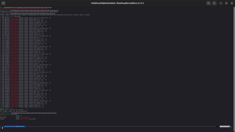 Manikanda Bharathi T on LinkedIn: #linux #kernel #modprobe # ... Manikanda Bharathi T on LinkedIn: #linux #kernel #modprobe # ...