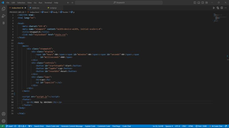 Abhinav Singh on LinkedIn: #prodigyinfotech #internship #project # ... Abhinav Singh on LinkedIn: #prodigyinfotech #internship #project # ...