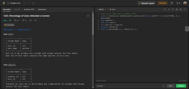 Anshu Kushwah on LinkedIn: #mysql #leetcode Anshu Kushwah on LinkedIn: #mysql #leetcode