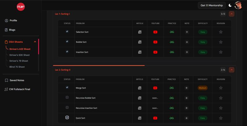 Shivam Gopal on LinkedIn: 🎯 Step 2 Complete: Mastering Sorting ... Shivam Gopal on LinkedIn: 🎯 Step 2 Complete: Mastering Sorting ...