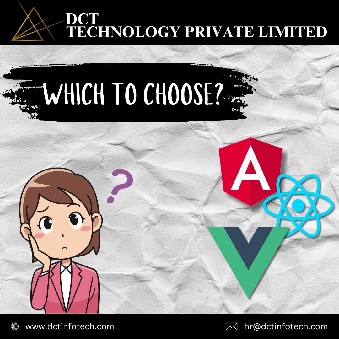 DCT Technology Pvt. Ltd. on LinkedIn: #reactjs #angular #vuejs # ... DCT Technology Pvt. Ltd. on LinkedIn: #reactjs #angular #vuejs # ...