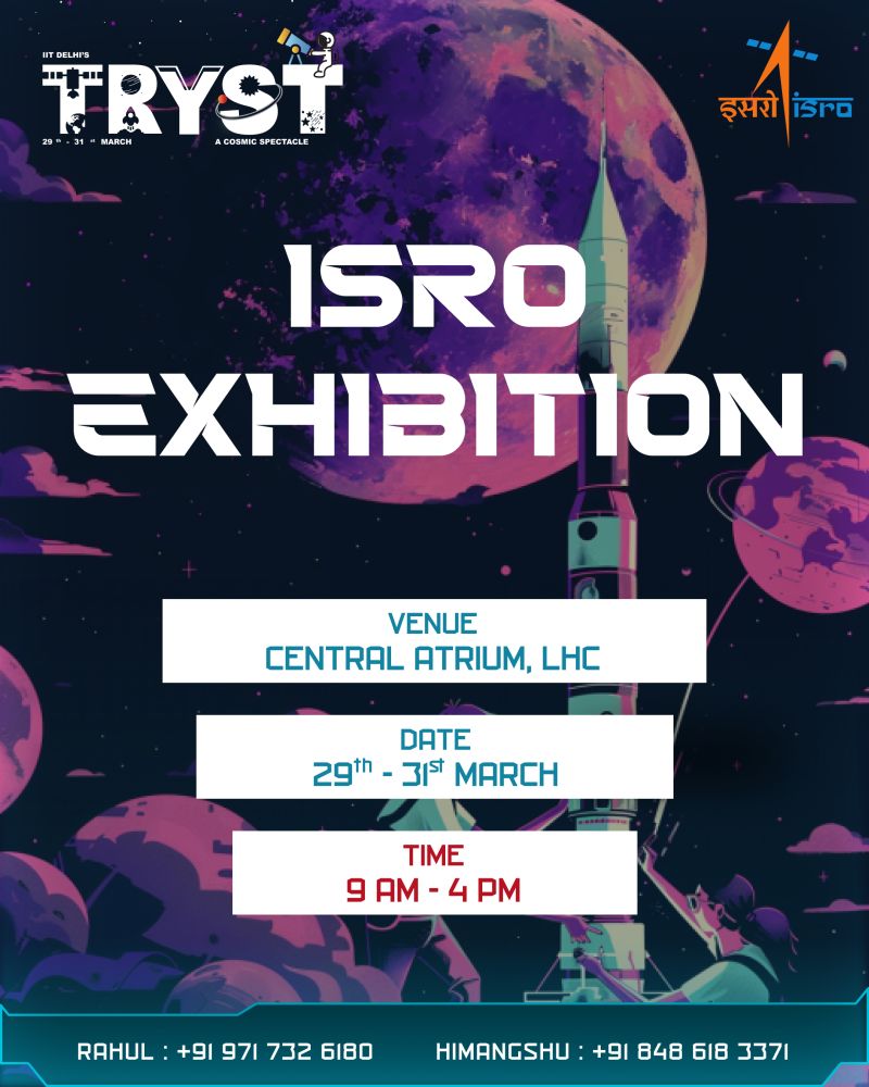 TRYST, IIT Delhi on LinkedIn: #tryst #isro #space #mars #moon # ... TRYST, IIT Delhi on LinkedIn: #tryst #isro #space #mars #moon # ...