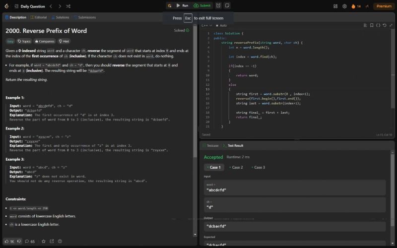 Vigash Kumar S on LinkedIn: #stringmanipulation #algorithms #coding Vigash Kumar S on LinkedIn: #stringmanipulation #algorithms #coding