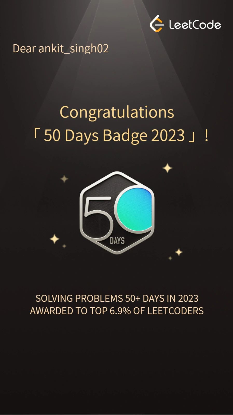 Ankit Singh on LinkedIn: #connections #leetcode #leetcodechallenge #coding Ankit Singh on LinkedIn: #connections #leetcode #leetcodechallenge #coding