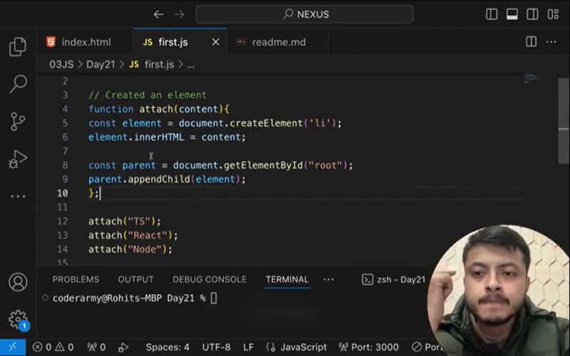 Sujal Singh on LinkedIn: #dom #javascript #webdevelopment Sujal Singh on LinkedIn: #dom #javascript #webdevelopment