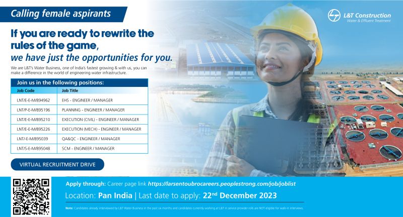 Rajesh Kumar P on LinkedIn: At L&T Construction - Water & Effluent ... Rajesh Kumar P on LinkedIn: At L&T Construction - Water & Effluent ...