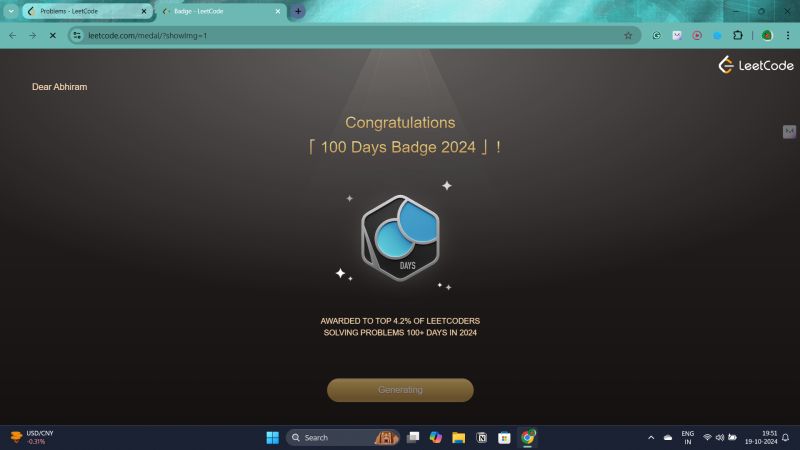 Abhiram Palle on LinkedIn: #leetcode #100daysofcode #codingjourney # ... Abhiram Palle on LinkedIn: #leetcode #100daysofcode #codingjourney # ...