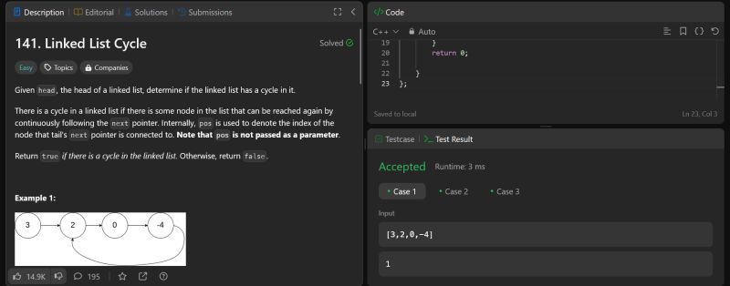 Kishore M on LinkedIn: #leetcode #linkedlist #cycledetection #algorithm ... Kishore M on LinkedIn: #leetcode #linkedlist #cycledetection #algorithm ...