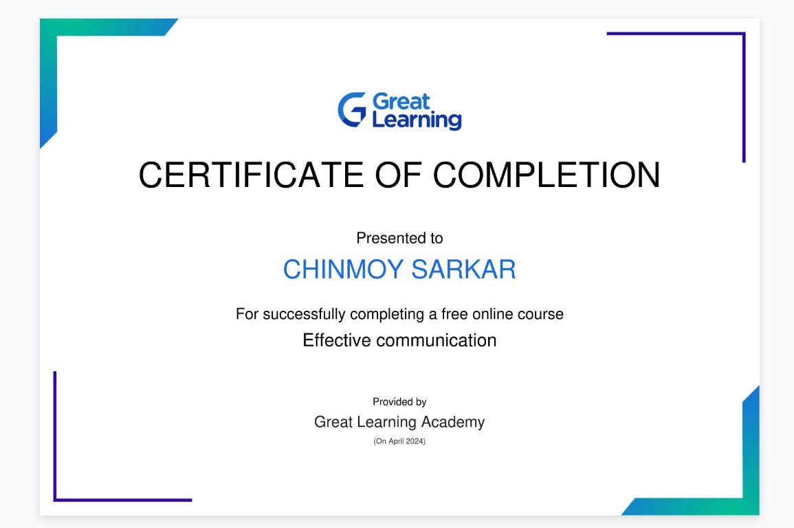 Chinmoy Sarkar on LinkedIn: #communication #onlinecourse # ... Chinmoy Sarkar on LinkedIn: #communication #onlinecourse # ...