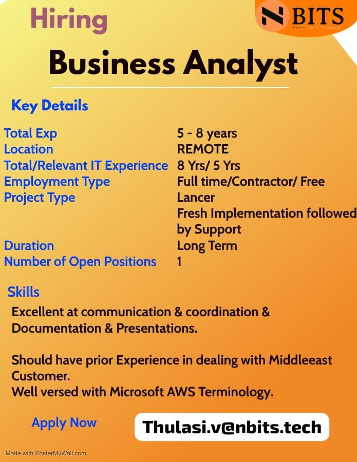 NBITS IT Company posted on LinkedIn NBITS IT Company posted on LinkedIn