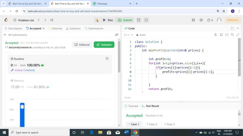 #leetcode #100daysofcode #greedyalgorithm #problemsolving #stockmarket ... #leetcode #100daysofcode #greedyalgorithm #problemsolving #stockmarket ...