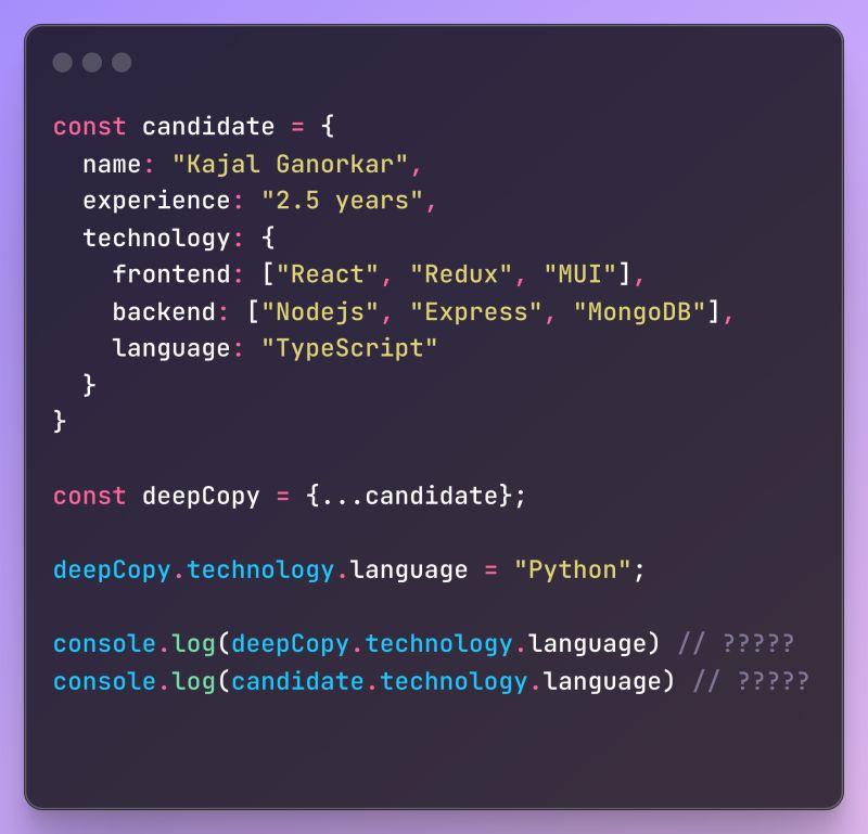 Kajal Ganorkar 🧲 on LinkedIn: #javascript #webdevelopment # ... Kajal Ganorkar 🧲 on LinkedIn: #javascript #webdevelopment # ...