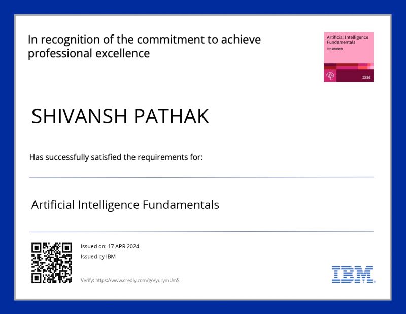 #ai | Shivansh Pathak #ai | Shivansh Pathak