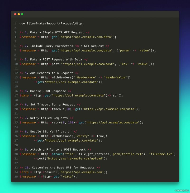Learn about Http Support facade in laravel | Amit Gupta posted on the ... Learn about Http Support facade in laravel | Amit Gupta posted on the ...