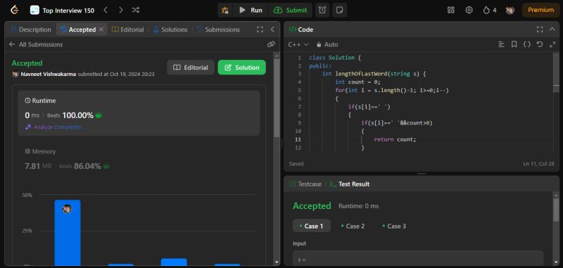 Navneet Vishwakarma on LinkedIn: #leetcode #coding #problemsolving #cpp ... Navneet Vishwakarma on LinkedIn: #leetcode #coding #problemsolving #cpp ...