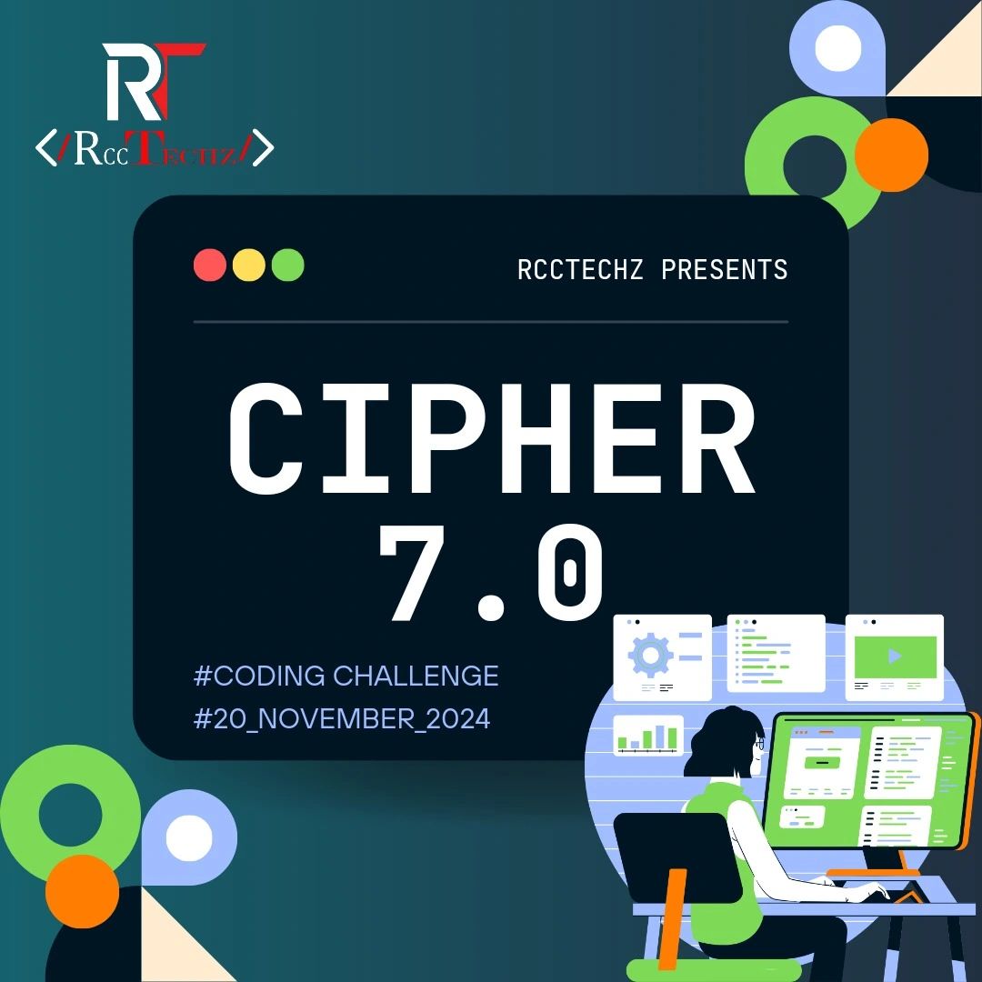 RCCTechz on LinkedIn: Introducing Cipher: The Ultimate Coding Challenge ... RCCTechz on LinkedIn: Introducing Cipher: The Ultimate Coding Challenge ...