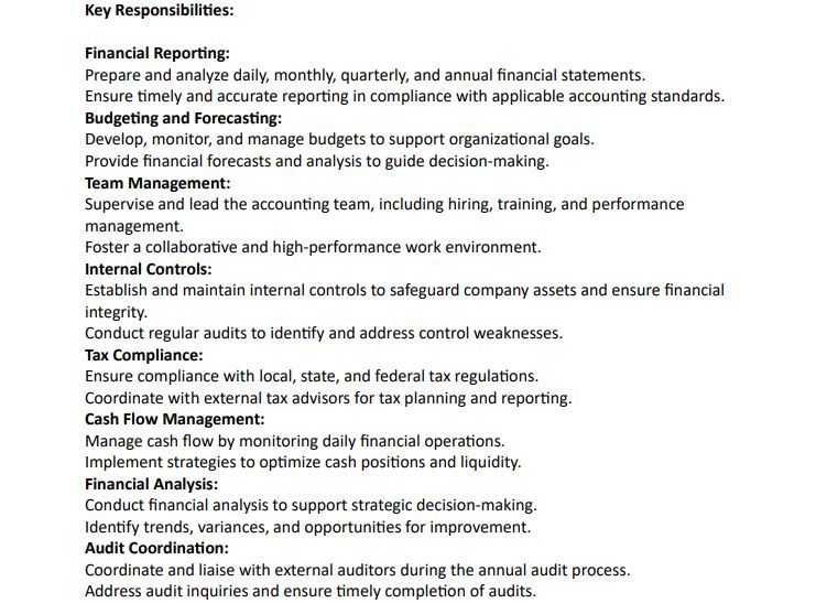 SREEJITH A on LinkedIn: As a Senior Accountant, you will be responsible ... SREEJITH A on LinkedIn: As a Senior Accountant, you will be responsible ...