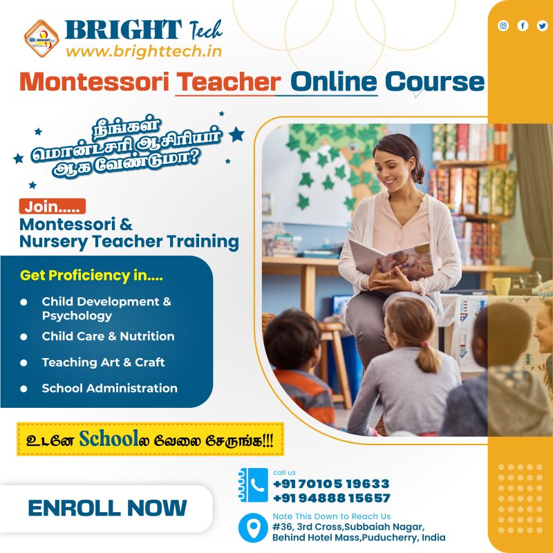 Bright Tech Training Institute on LinkedIn: #montessoriteachertraining ... Bright Tech Training Institute on LinkedIn: #montessoriteachertraining ...
