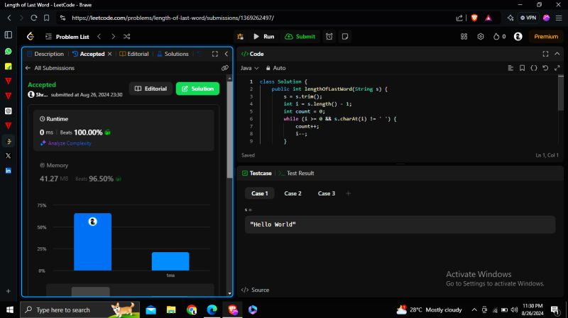 Shruti Dubey on LinkedIn: #100daysofcode #leetcode #codenewbie Shruti Dubey on LinkedIn: #100daysofcode #leetcode #codenewbie