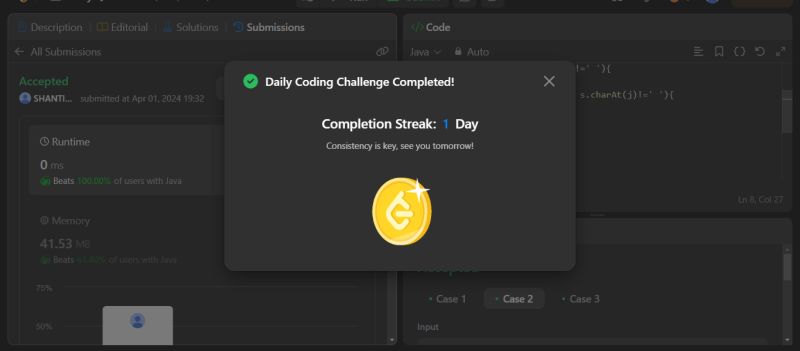 #leetcode #leetcodedailychallenge | SHANTINI KARUNAKARAN #leetcode #leetcodedailychallenge | SHANTINI KARUNAKARAN