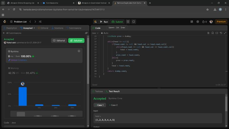 Rahul Saini on LinkedIn: #day18 #100days #java #dsa #100daysofcode # ... Rahul Saini on LinkedIn: #day18 #100days #java #dsa #100daysofcode # ...