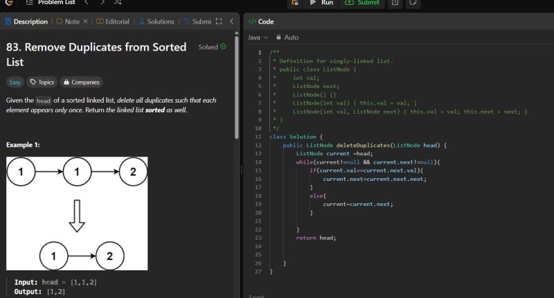 #100daysofcode #java #dsa #linkedlist #leetcode #codingchallenge ... #100daysofcode #java #dsa #linkedlist #leetcode #codingchallenge ...