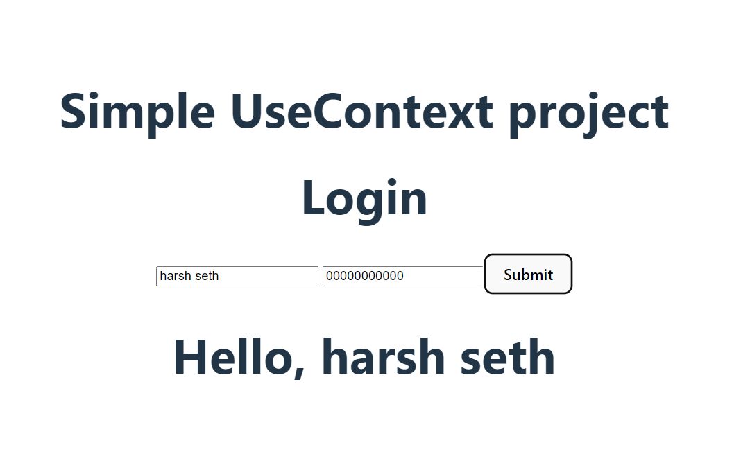 Harsh Seth on LinkedIn: #reactjs #reactcontext #usecontext # ... Harsh Seth on LinkedIn: #reactjs #reactcontext #usecontext # ...